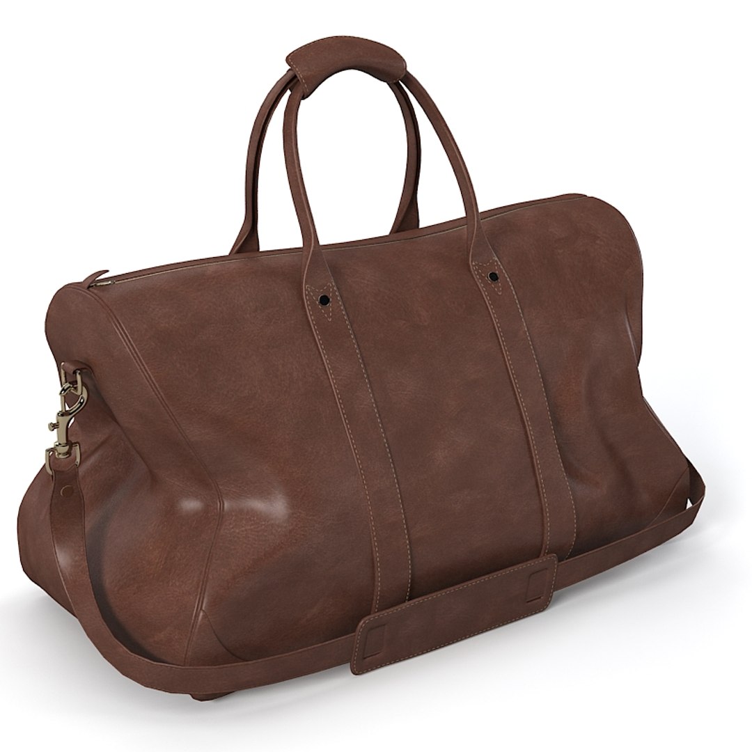 3d Leather Handbag Model