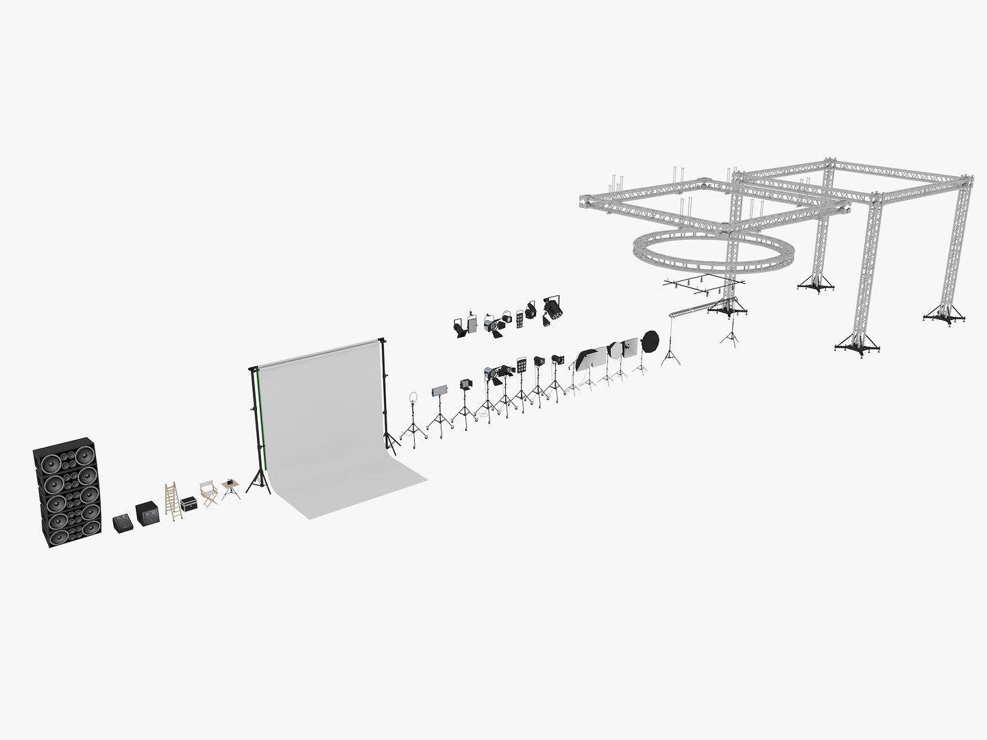 3D Studio Lighting Collection 2 - TurboSquid 2082993