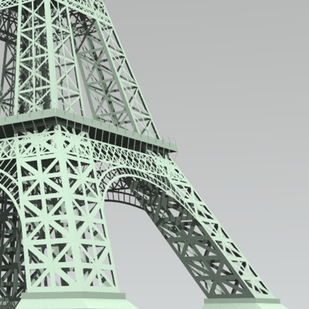 Eiffel Tower 3d Model