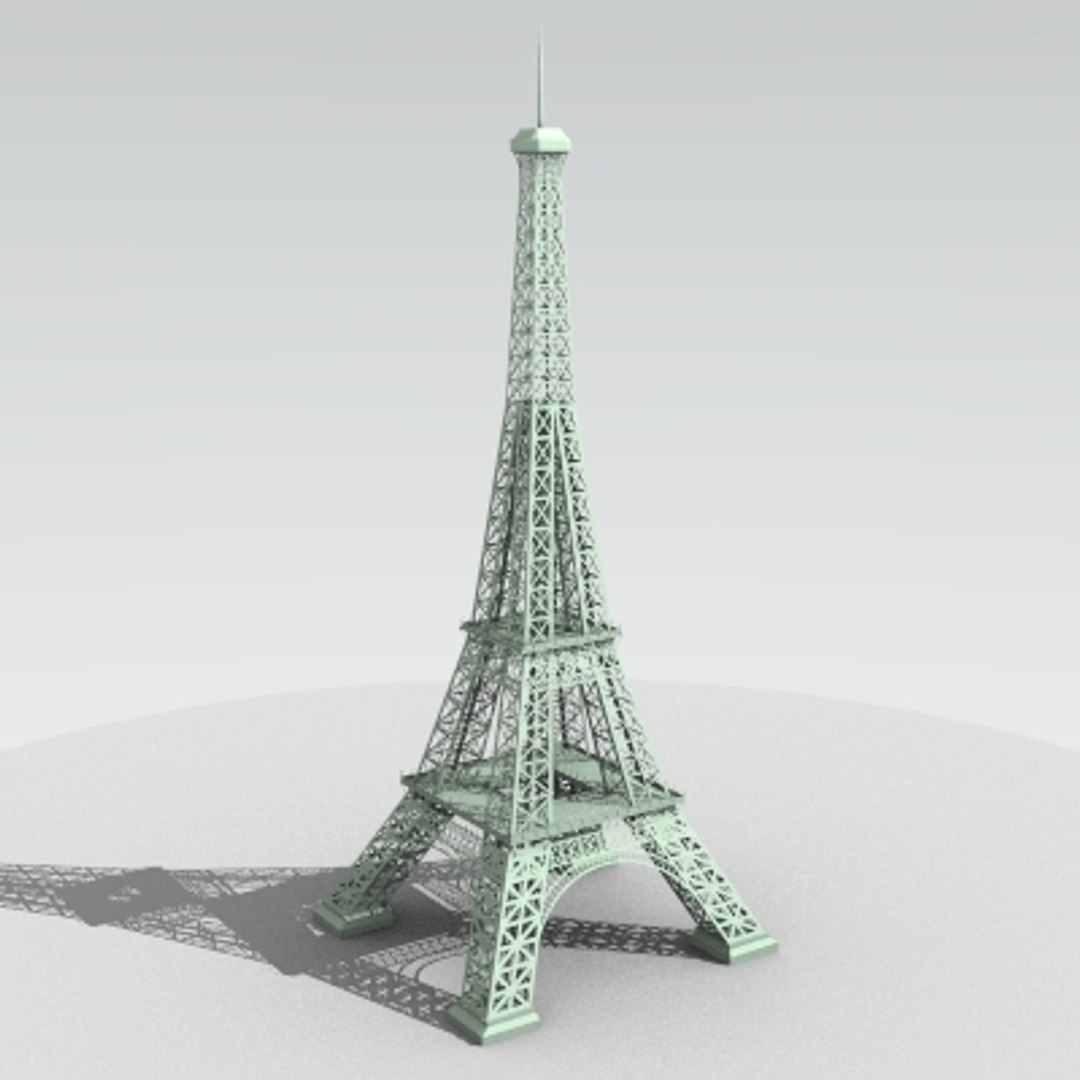 Eiffel Tower 3d Model