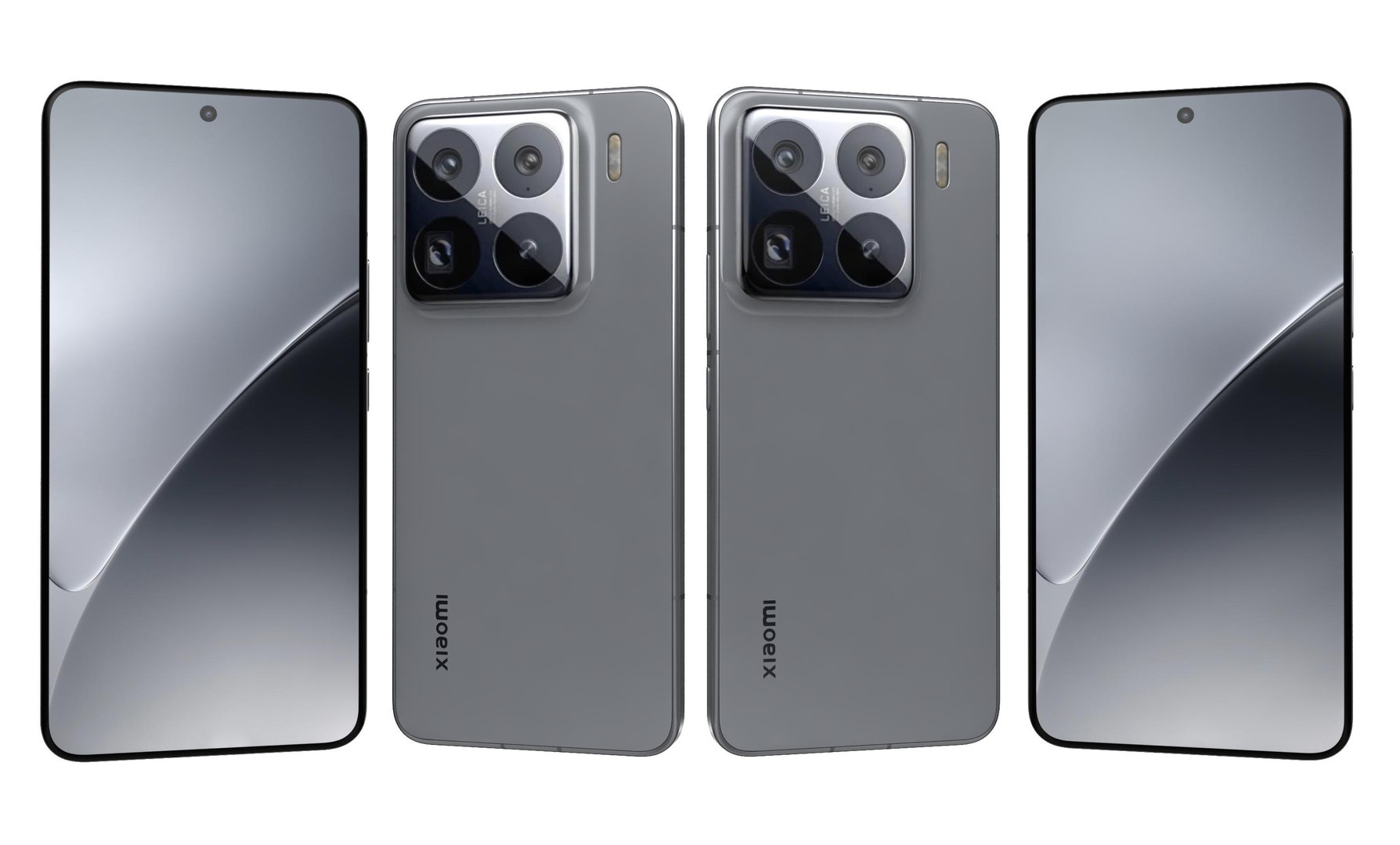 Google Pixel 10 Obsidian And Xiaomi 15 Pro Gray 3D - TurboSquid 2461550