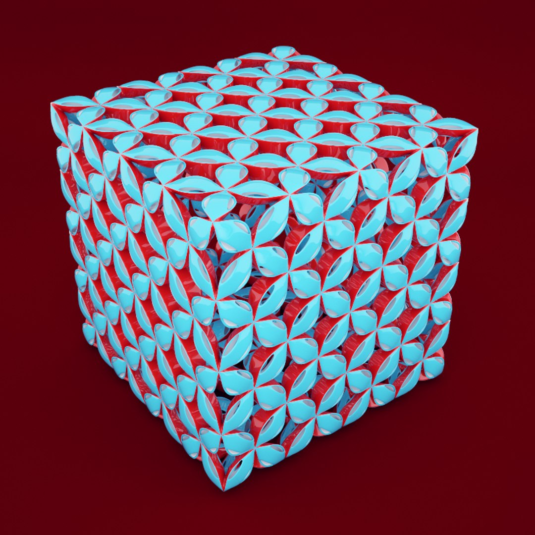3D pattern cube - TurboSquid 1575189