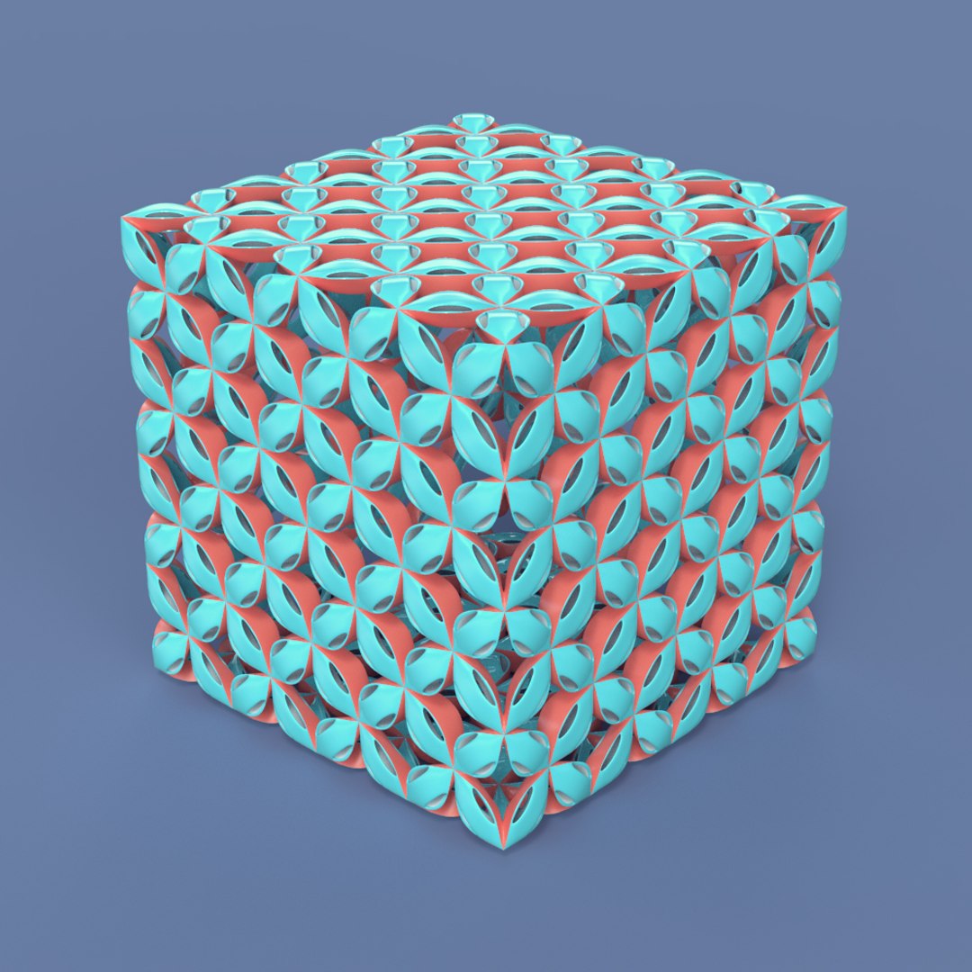 3D pattern cube - TurboSquid 1575189