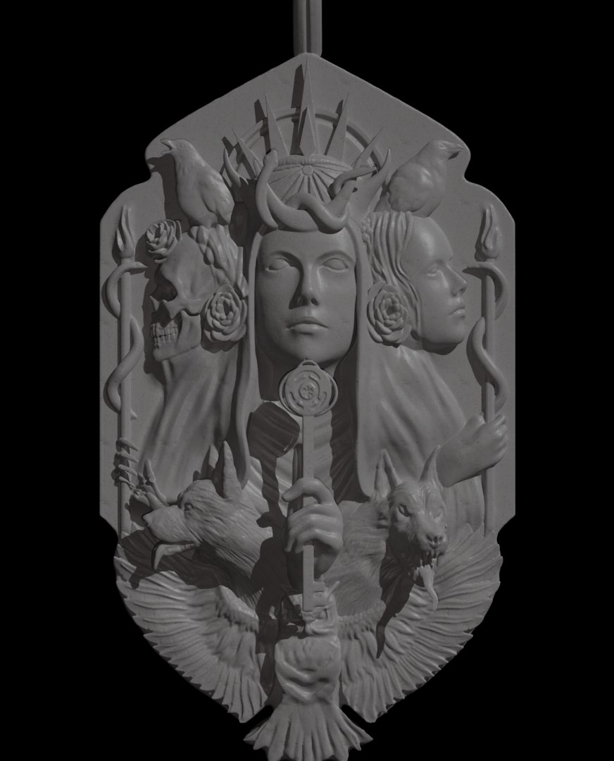 3D Hecate - TurboSquid 2123180