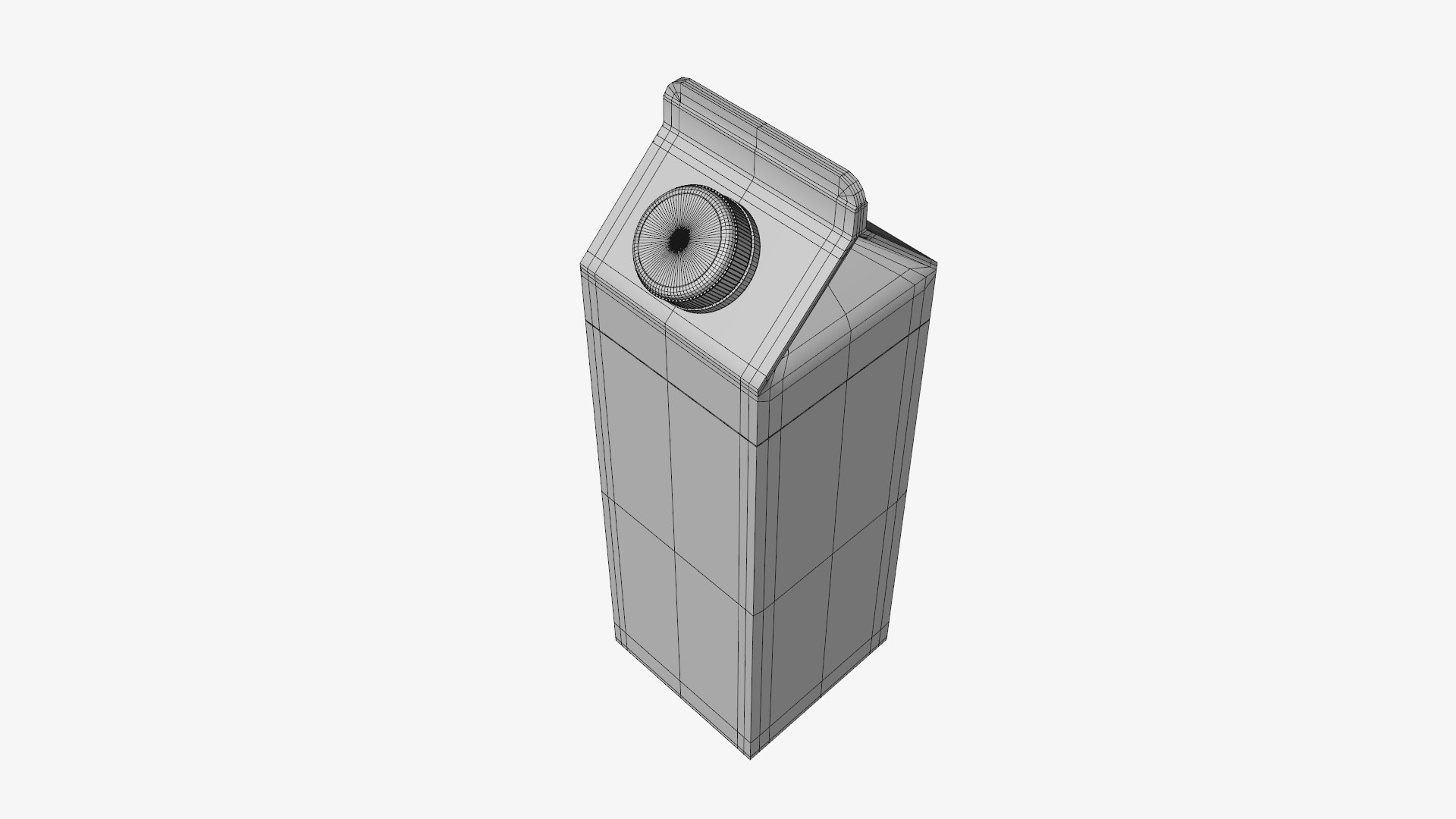 Milk Carton 3D Model - TurboSquid 1471703