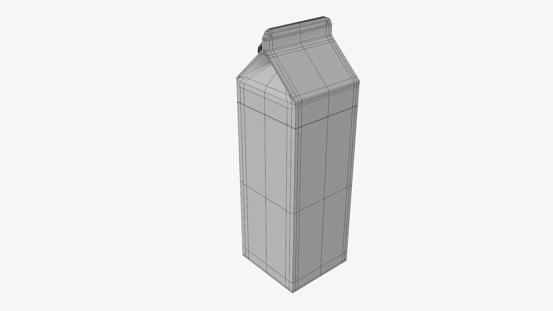 Milk Carton 3D Model - TurboSquid 1471703