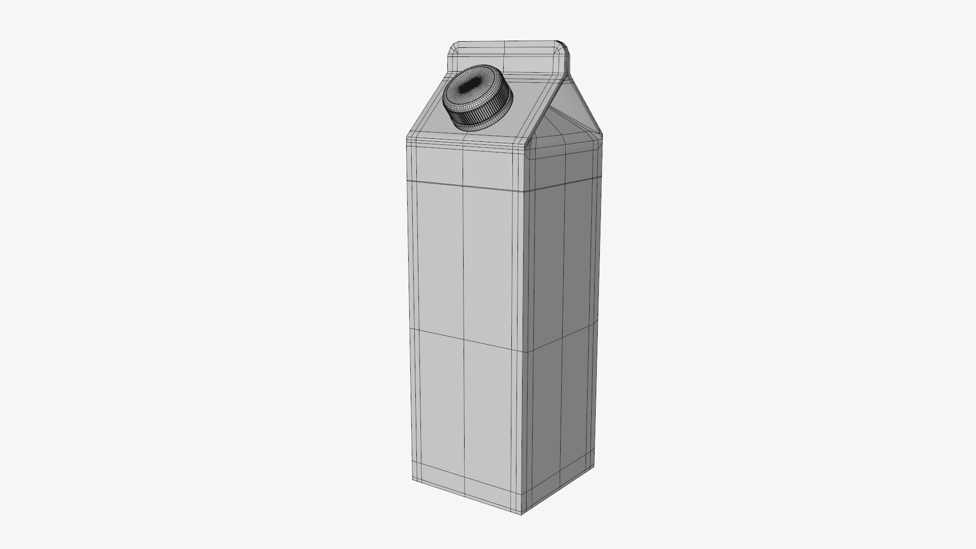 Milk Carton 3D Model - TurboSquid 1471703
