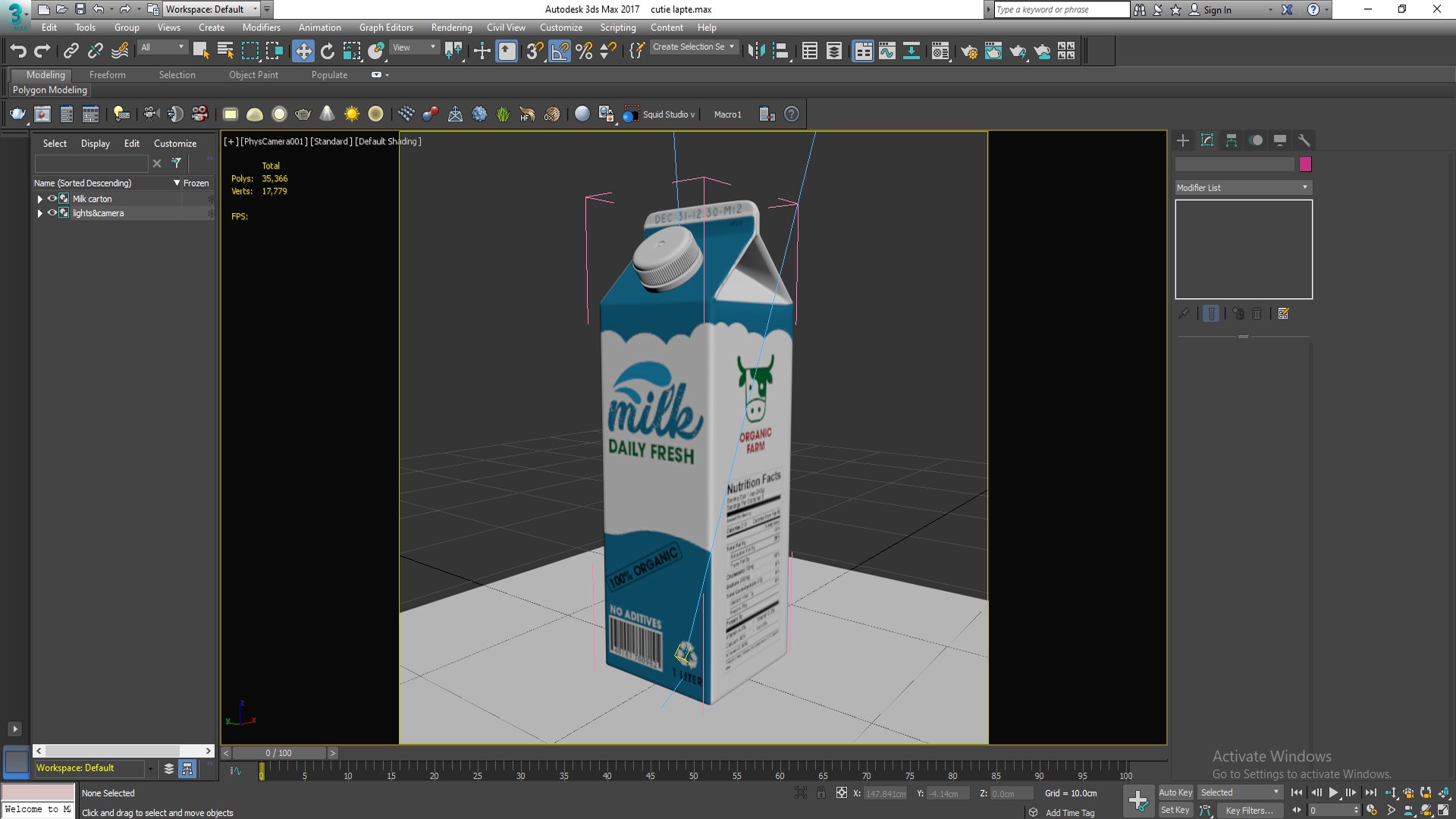 Milk Carton 3D Model - TurboSquid 1471703