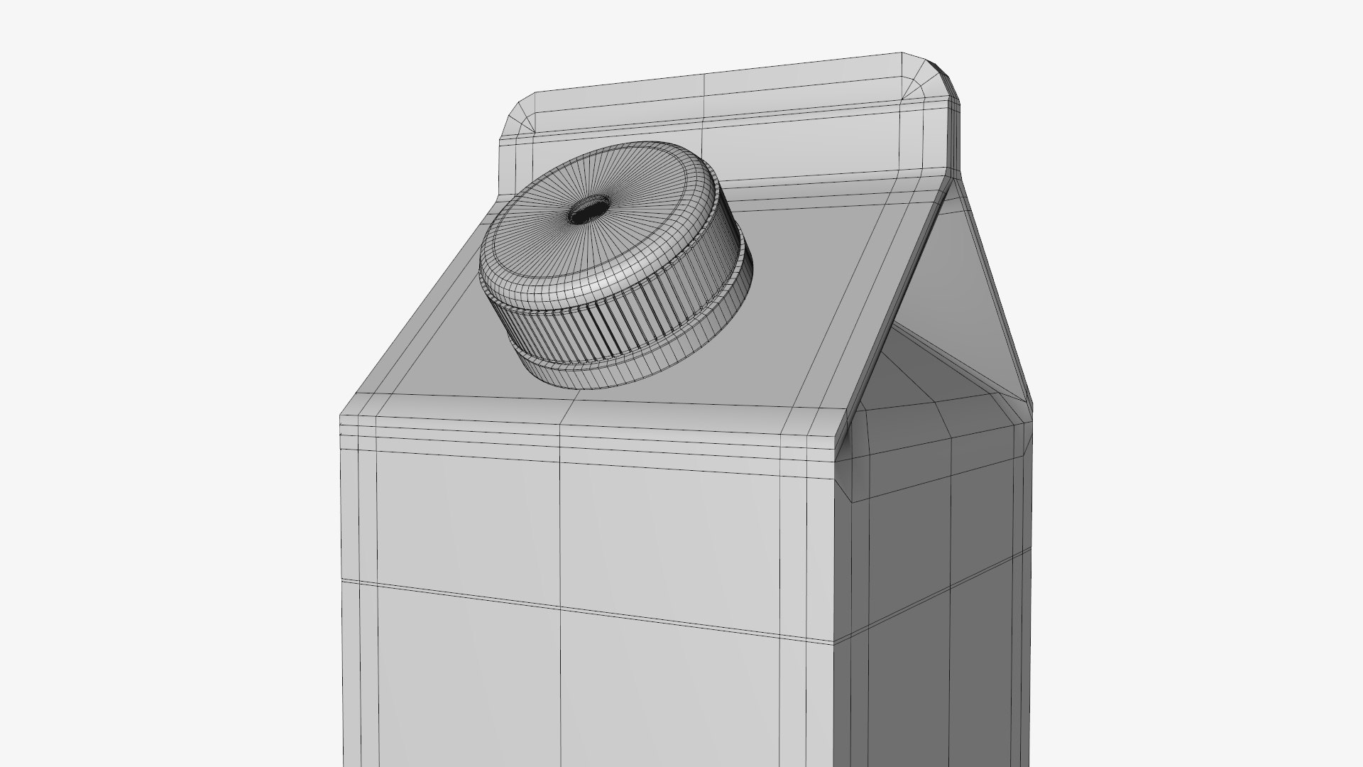 Milk Carton 3D Model - TurboSquid 1471703