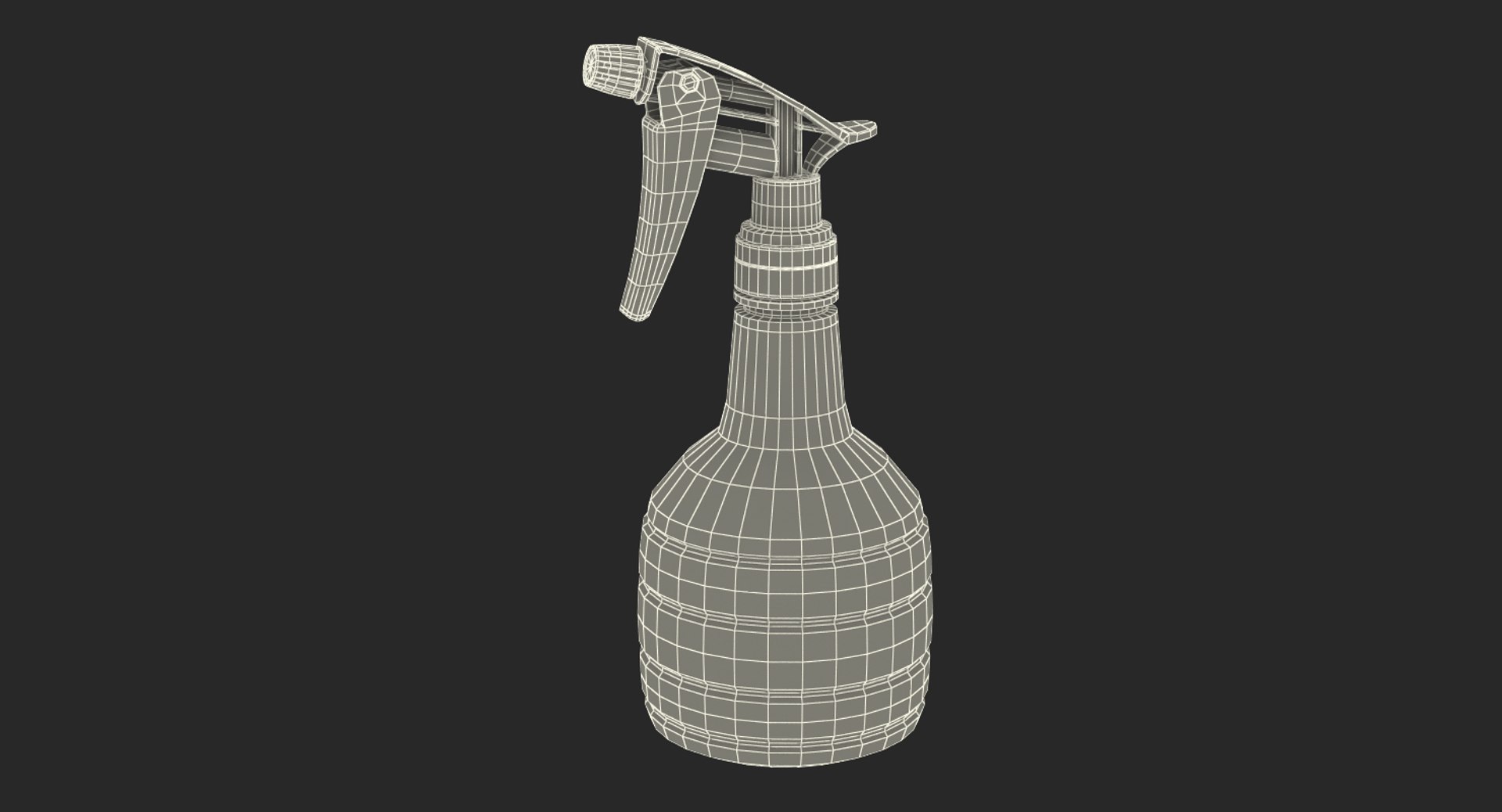 Plastic Water Spray Bottle 3D Model - TurboSquid 1301659