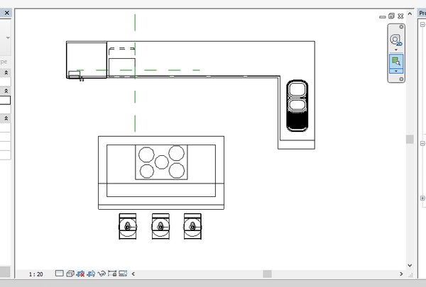 modelo 3d Cocina moderna revit familia 2015 - TurboSquid 1274542