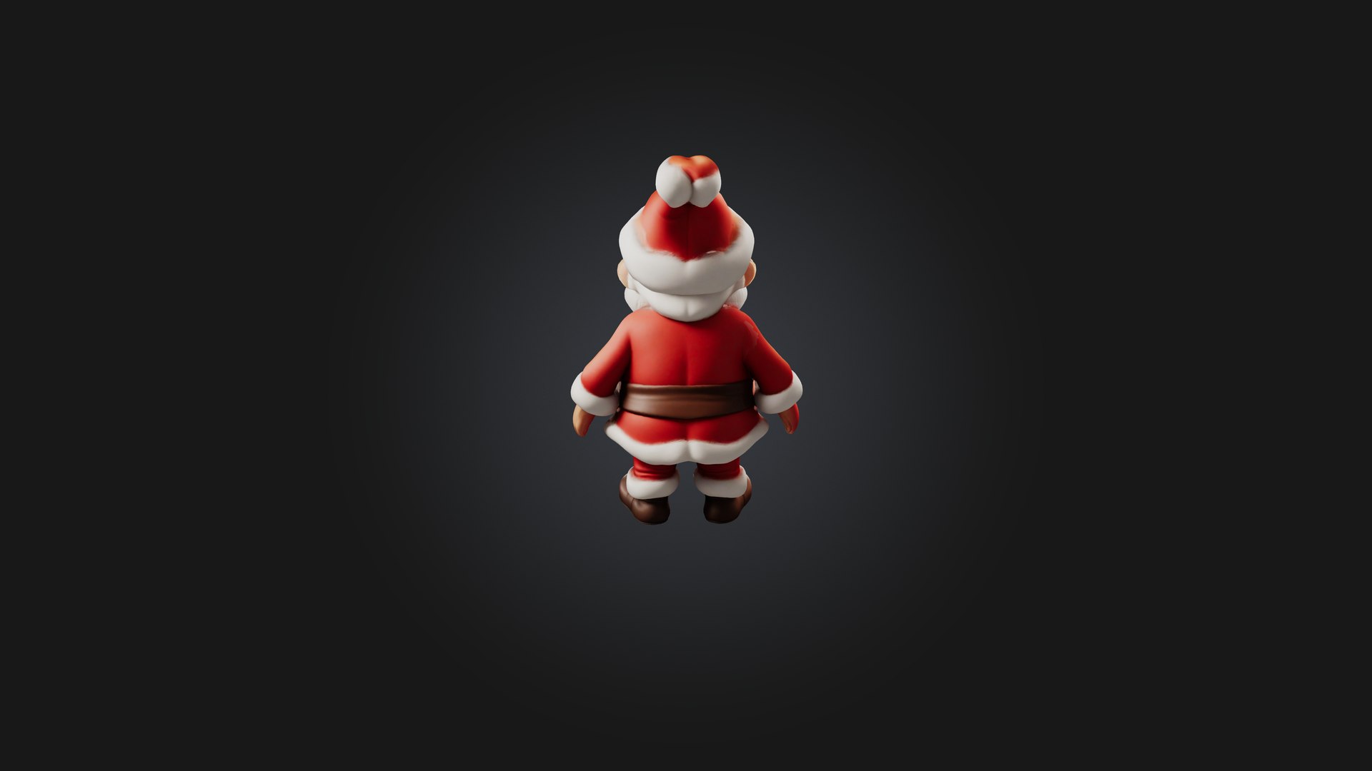 3D Model Cartoon Santa - TurboSquid 2291852