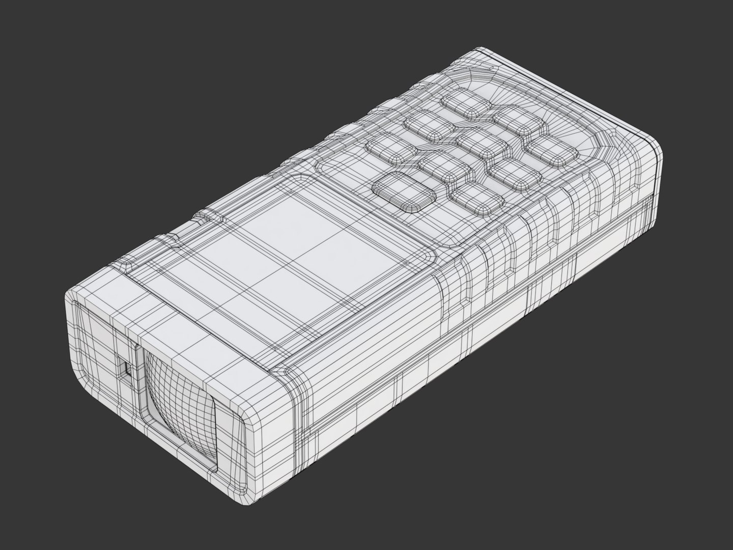3D distance laser meter - TurboSquid 1366544