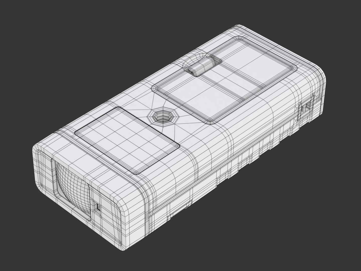 3D distance laser meter - TurboSquid 1366544