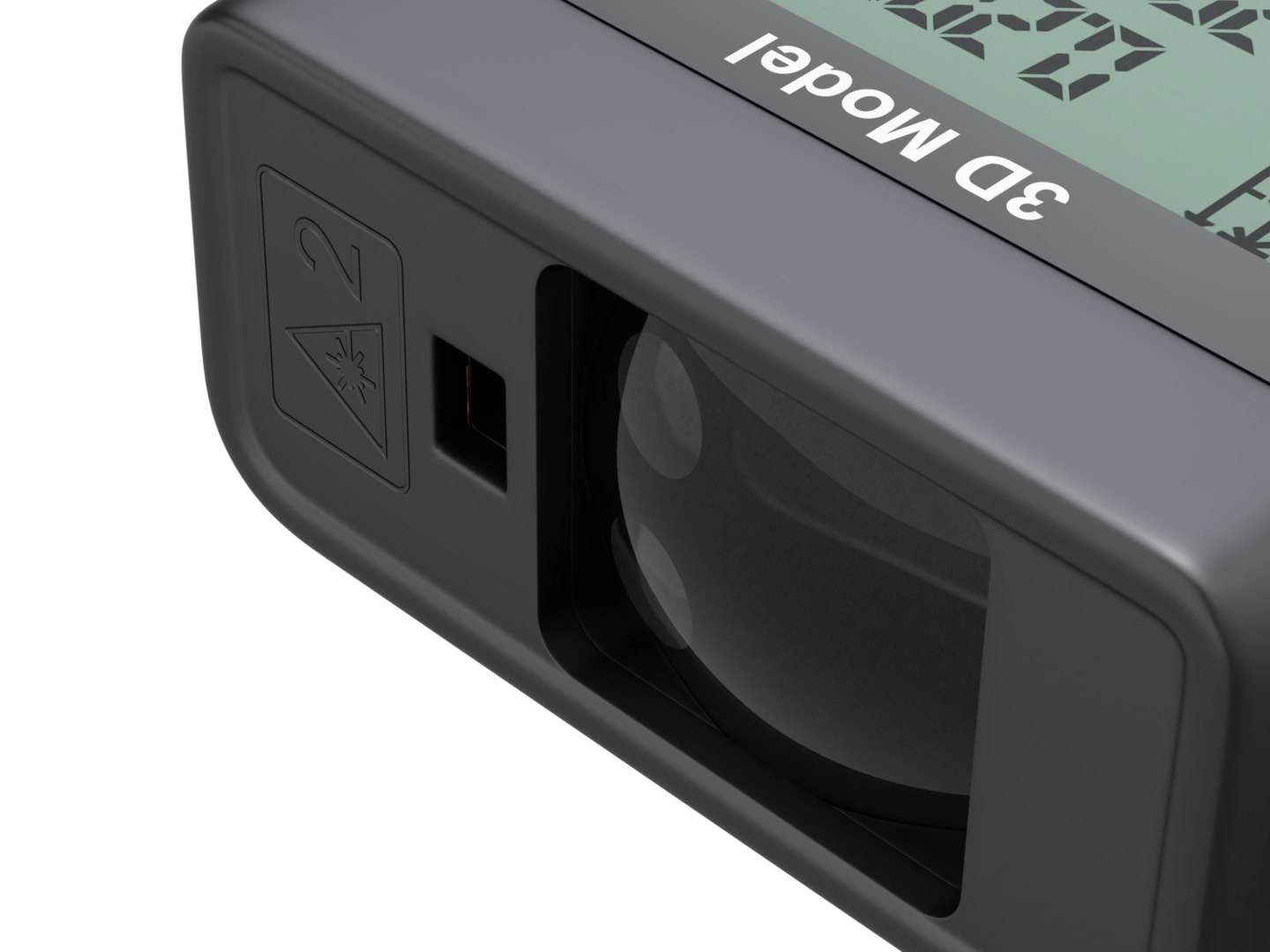 3D distance laser meter - TurboSquid 1366544