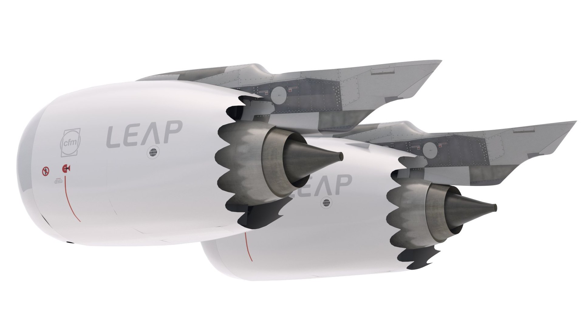 Jet Engine CFM LEAP 3D - TurboSquid 2132028