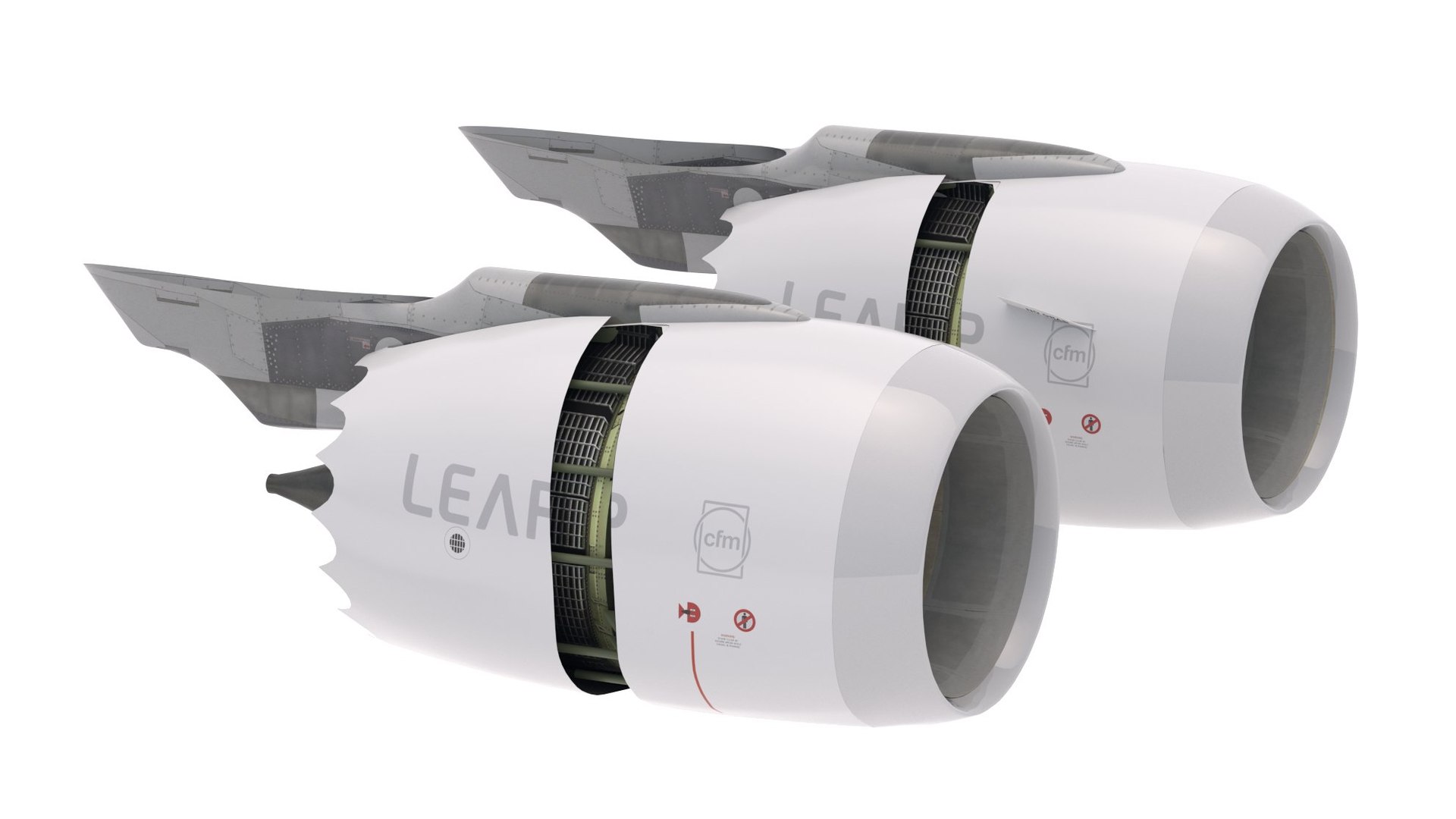 Jet Engine CFM LEAP 3D - TurboSquid 2132028