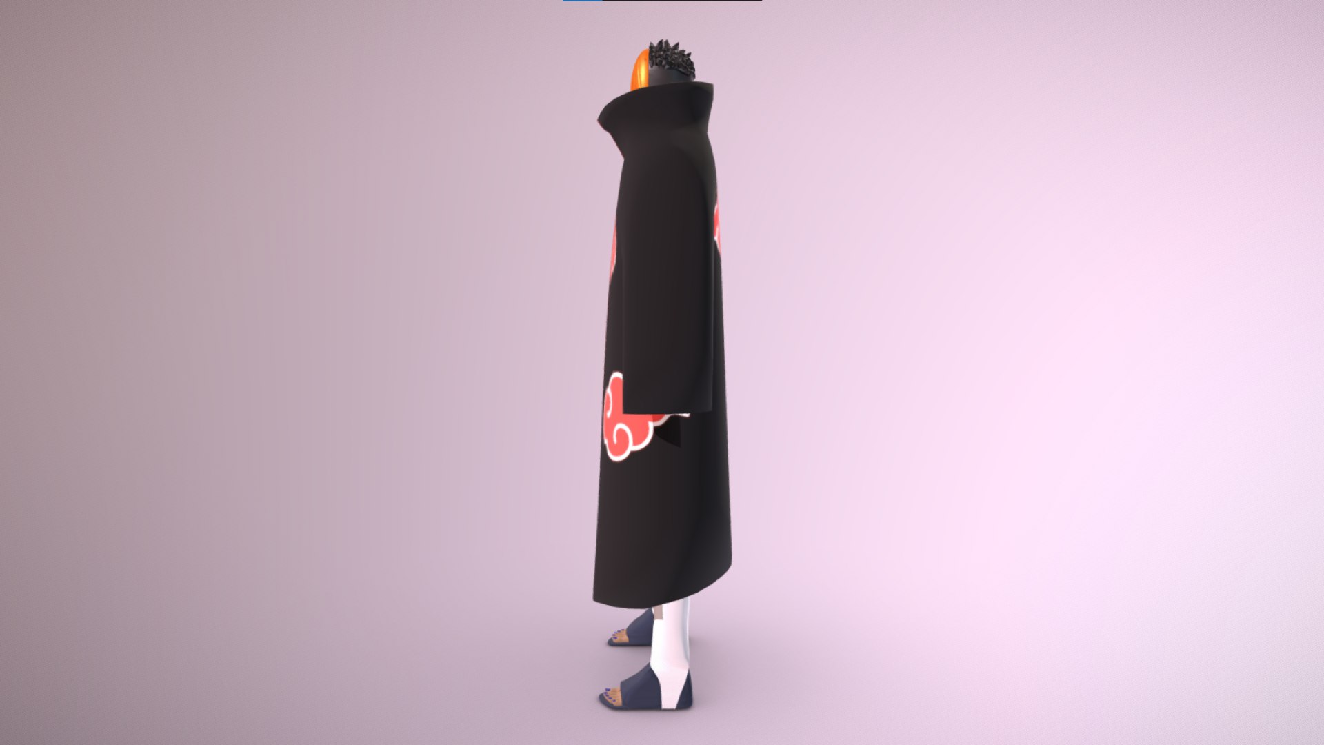 Obito Uchiha - Sharingan Akatsuki 3D Model - TurboSquid 2241526