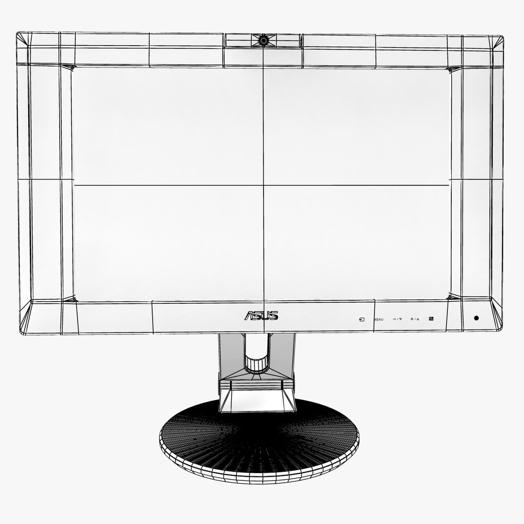 3d Monitor Asus Lcd Pw201