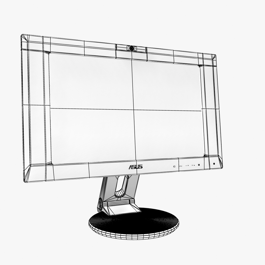 3d Monitor Asus Lcd Pw201