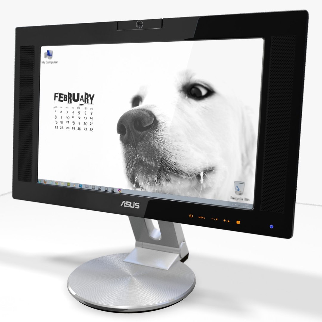 3d Monitor Asus Lcd Pw201