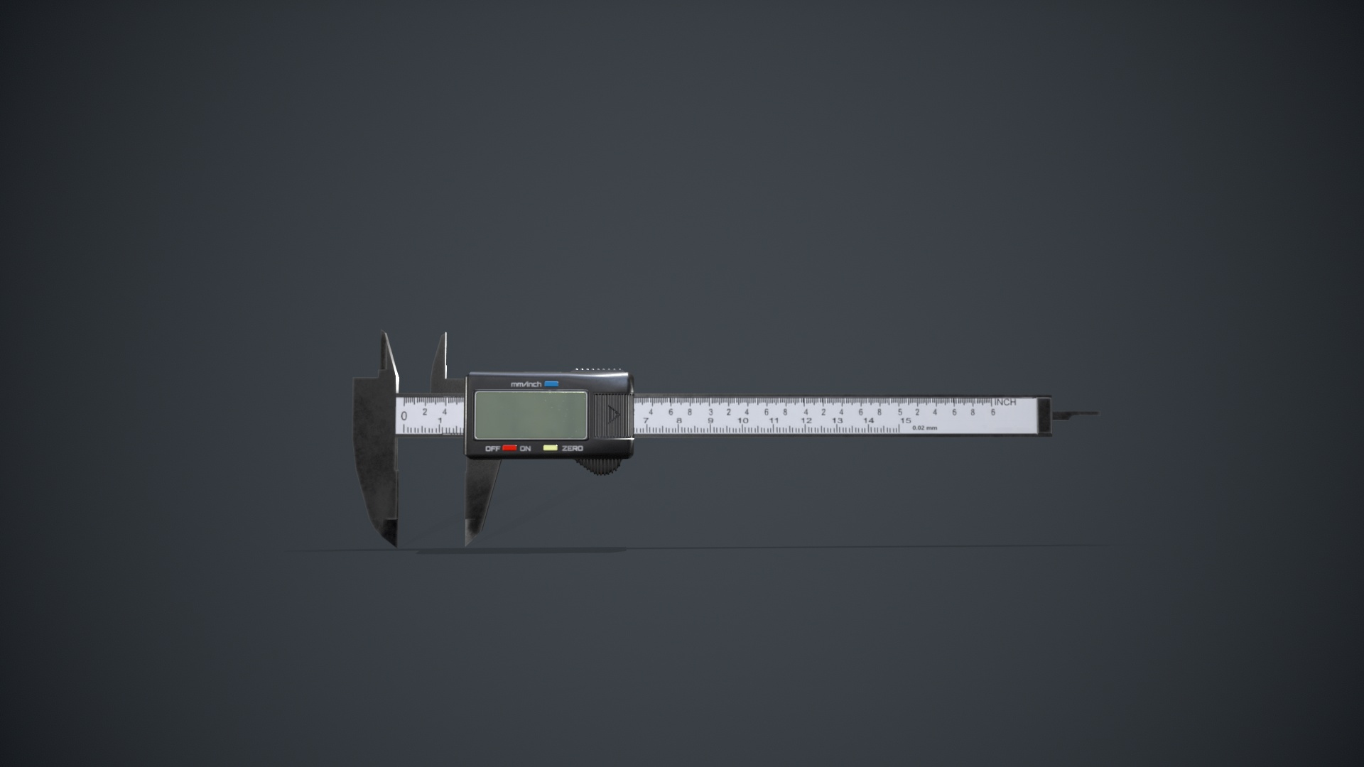 Digital Caliper 3D Model - TurboSquid 2124797