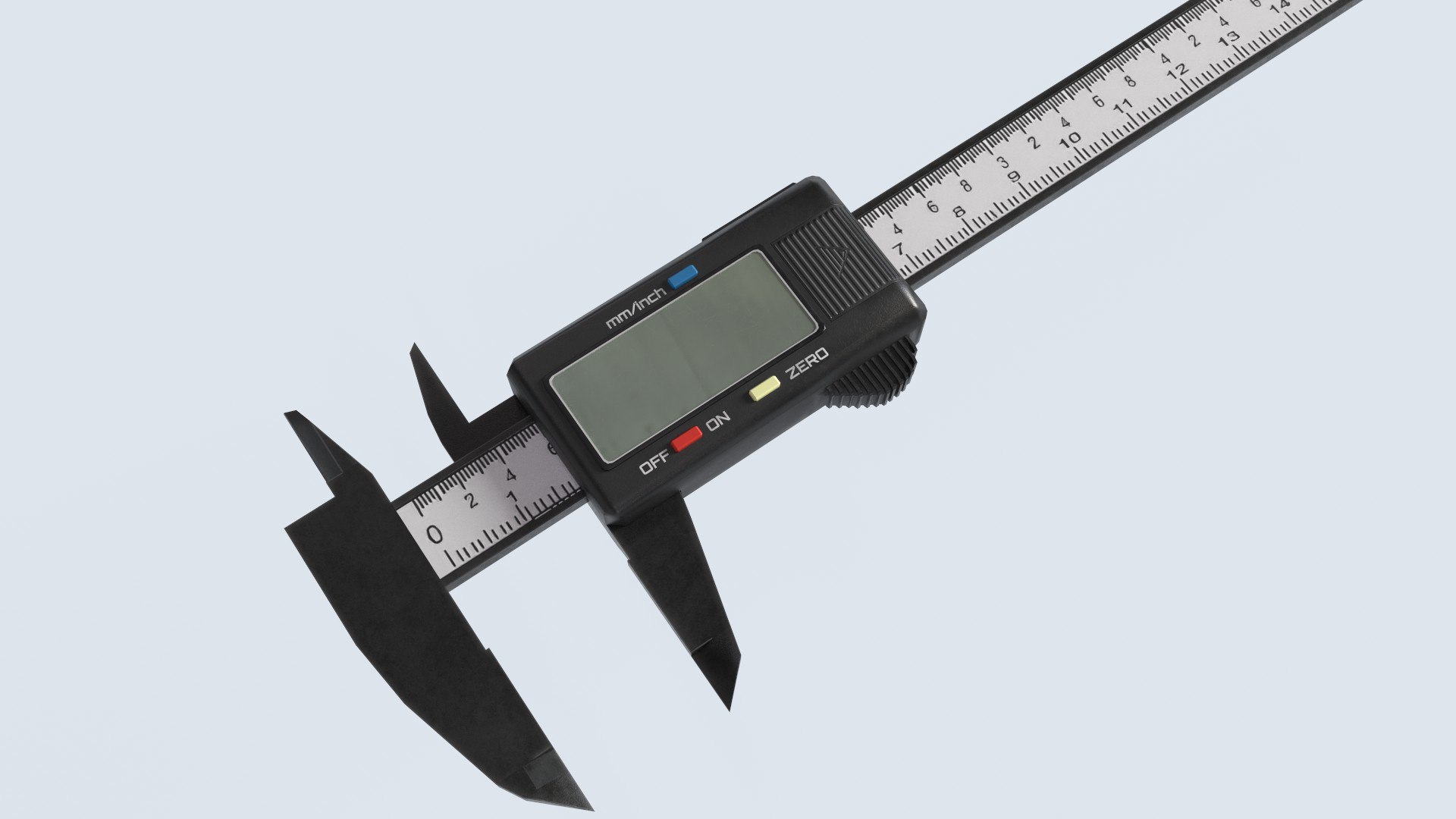 Digital Caliper 3D Model - TurboSquid 2124797