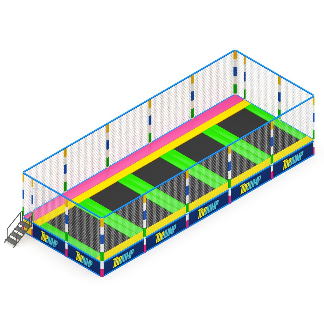 3D Trampoline - TurboSquid 1769231