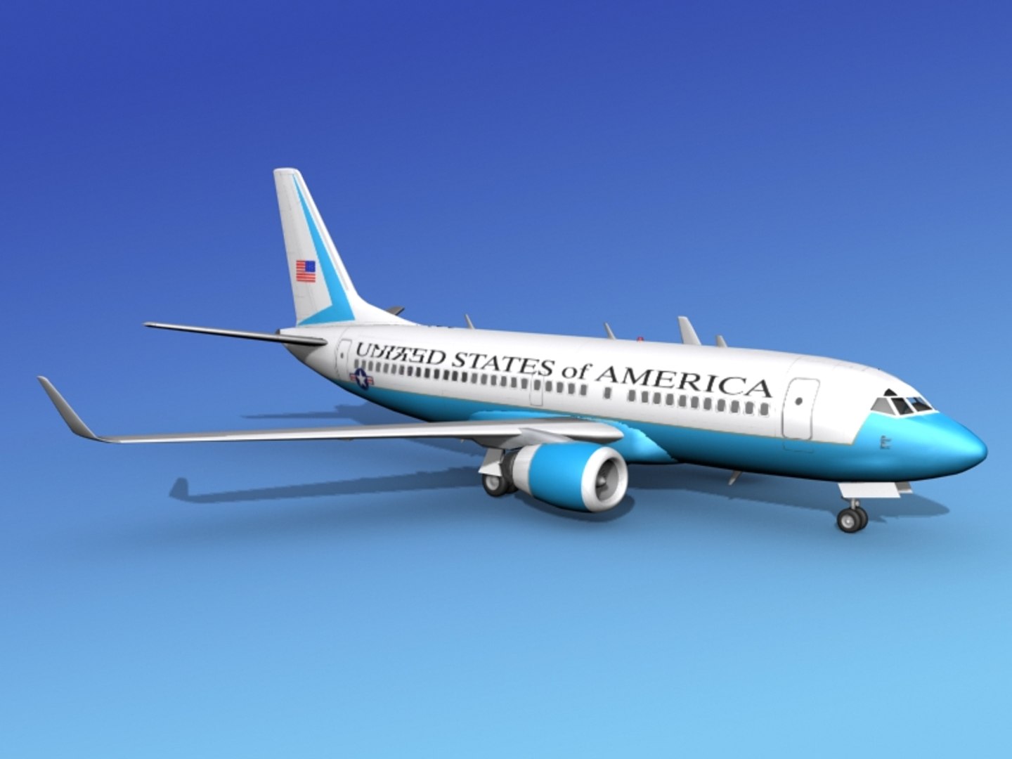 3d boeing 737-700 737 737-700er
