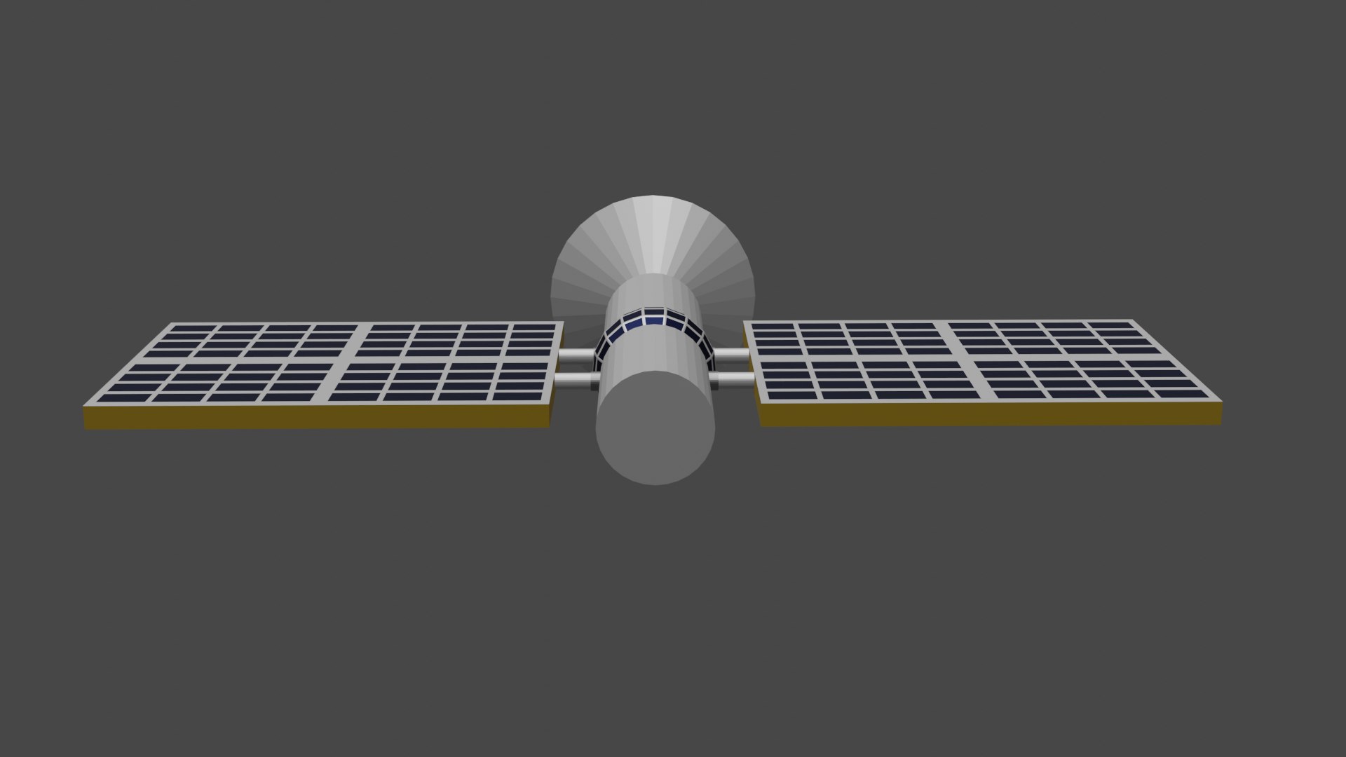 Low-poly Communication Satellite 3D Model - TurboSquid 1705122