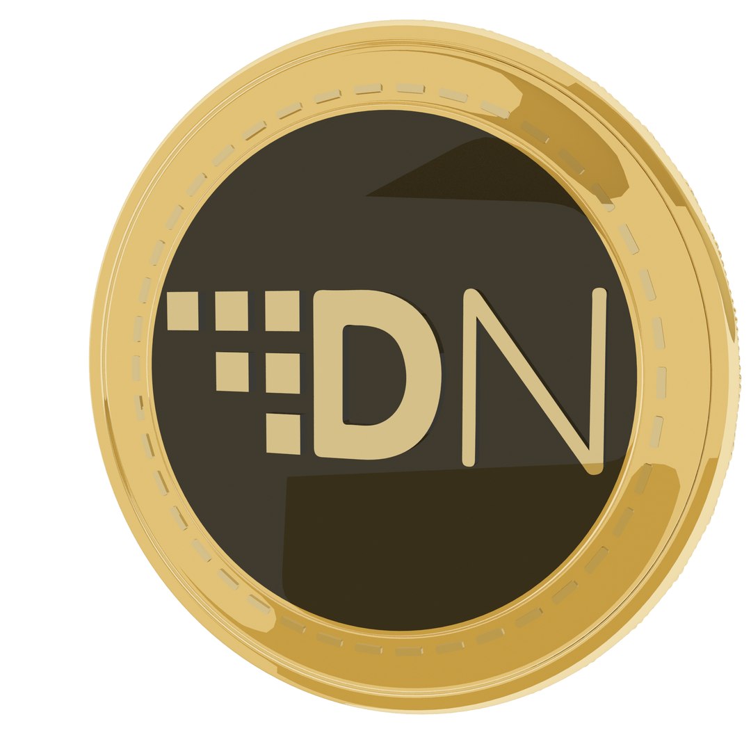 3D DigitalNote Cryptocurrency Gold Coin model - TurboSquid 1849110