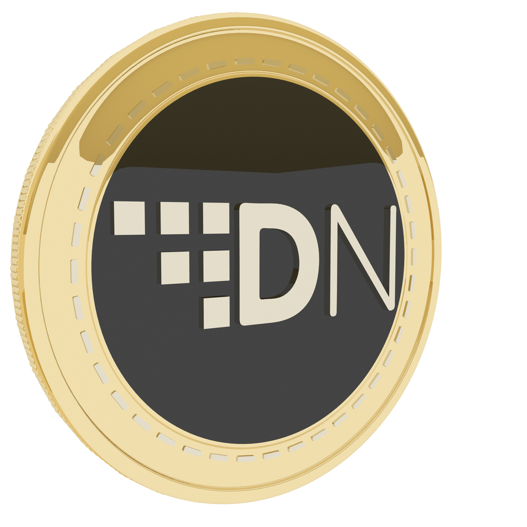 3D DigitalNote Cryptocurrency Gold Coin model - TurboSquid 1849110