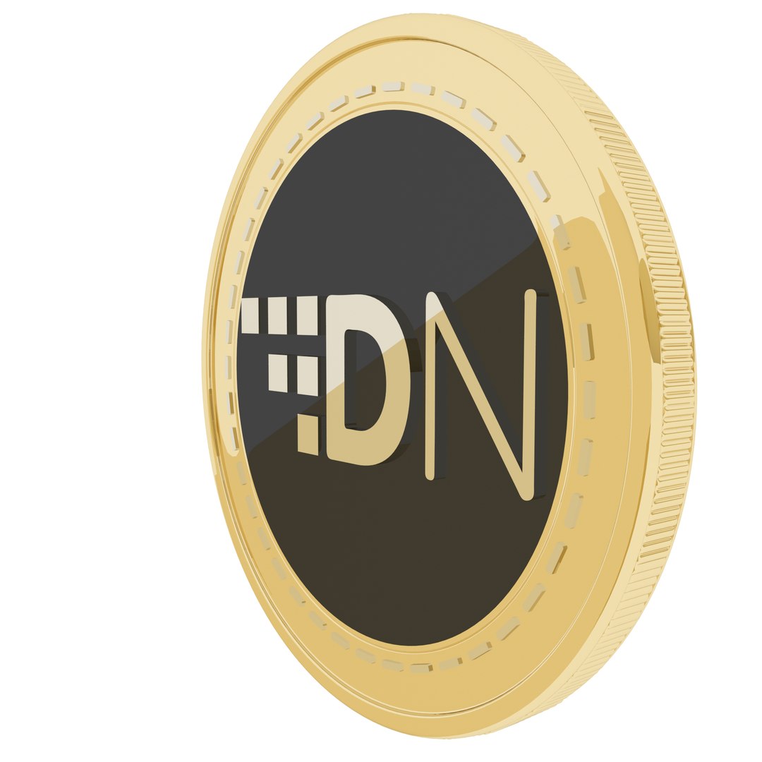 3D DigitalNote Cryptocurrency Gold Coin model - TurboSquid 1849110