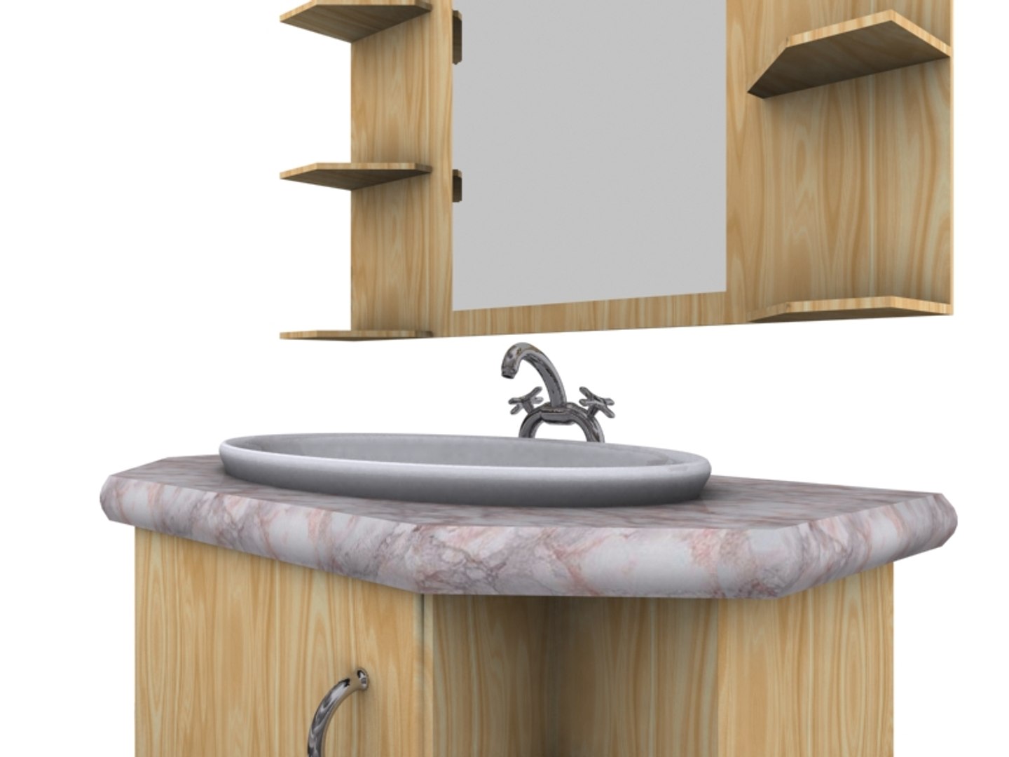 Free Bath Accessories Sanitary 3d Model