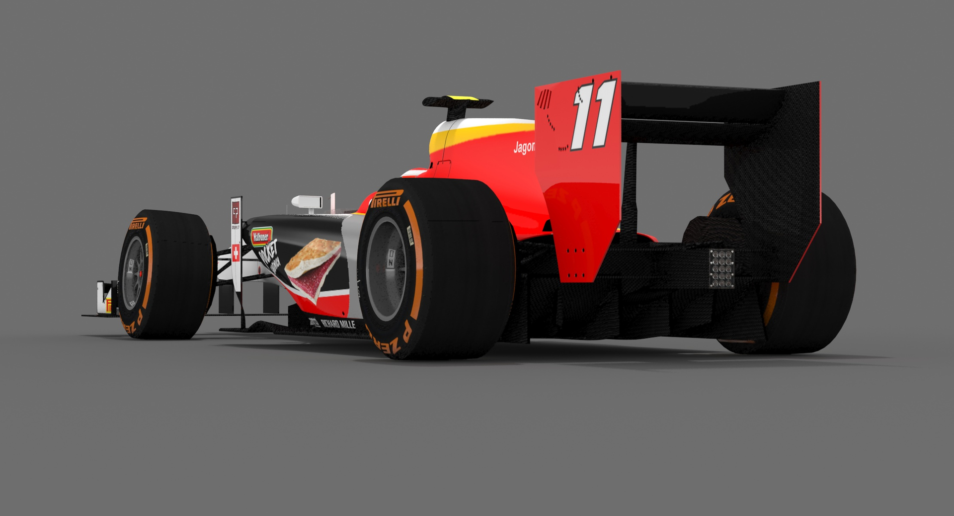 3D campos racing formula 2 - TurboSquid 1150673