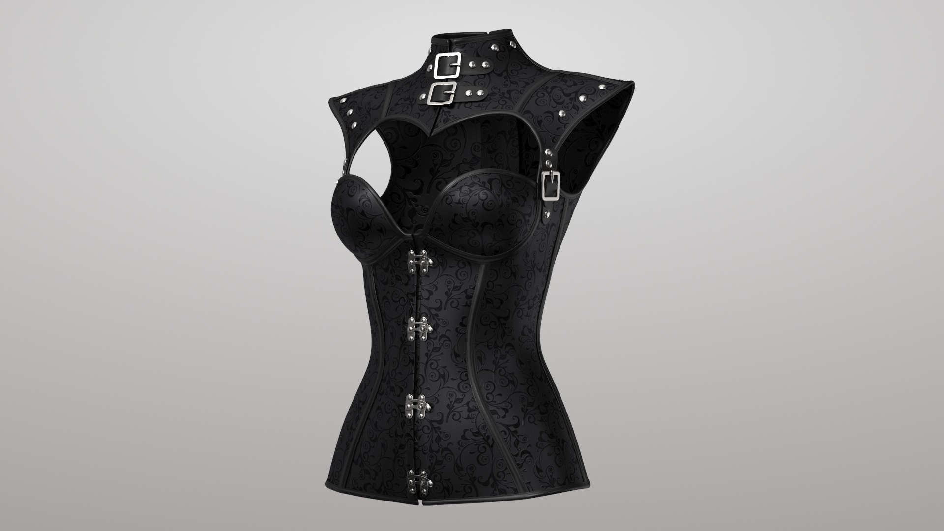3D model Corset 2v PBR - TurboSquid 1798981