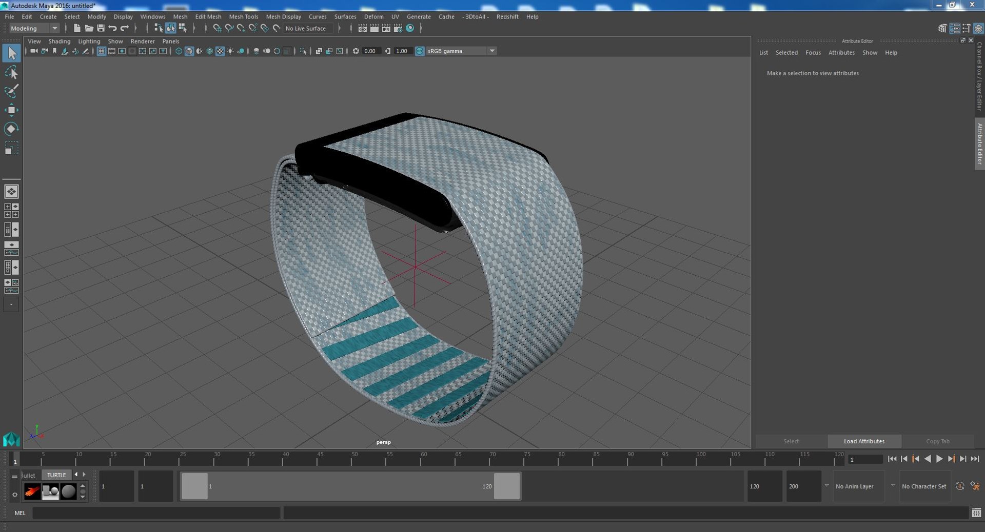 3D Whoop 4 Activity Tracker Blue - TurboSquid 2115697