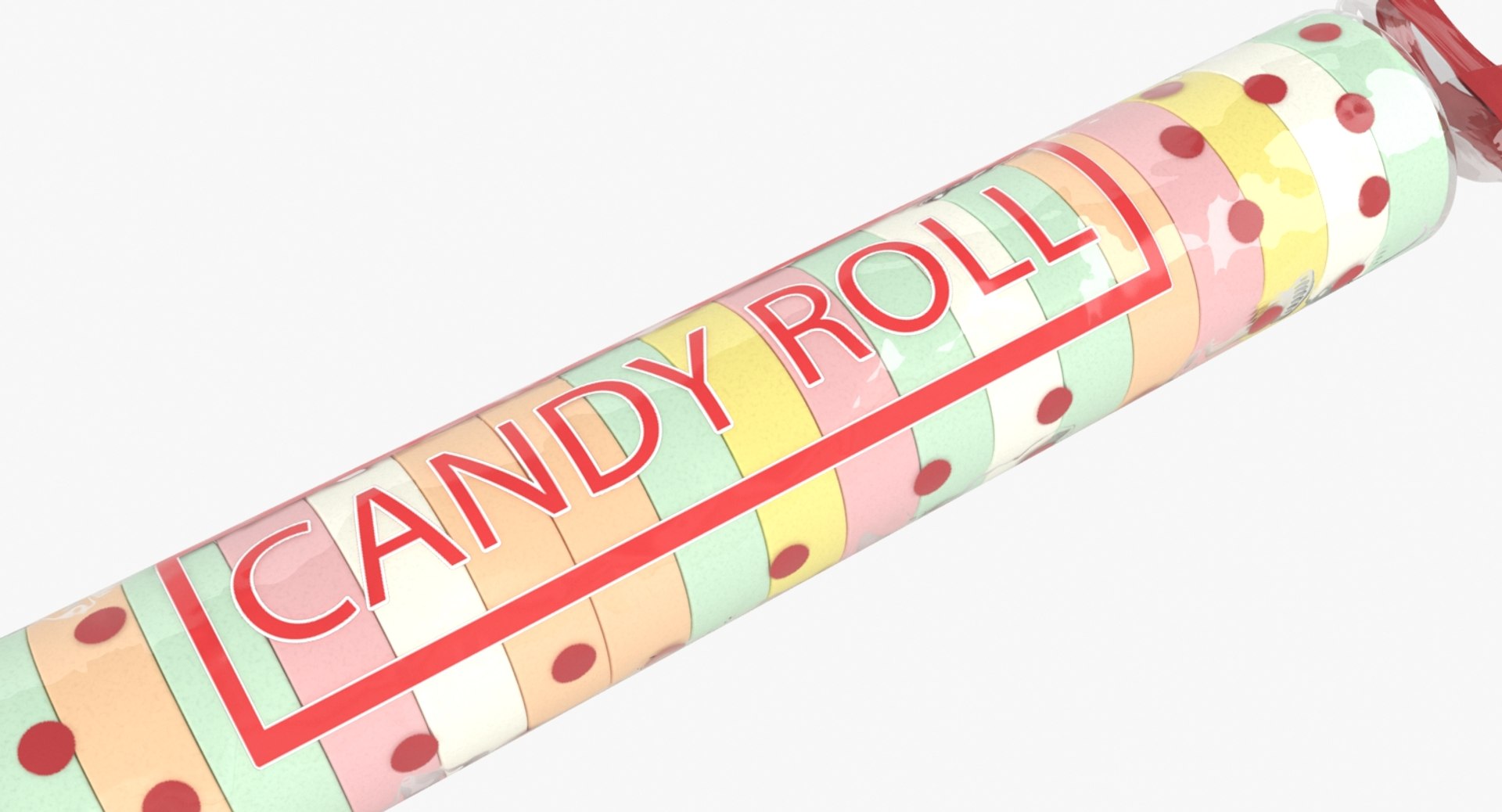 3D model candy roll - TurboSquid 1312629