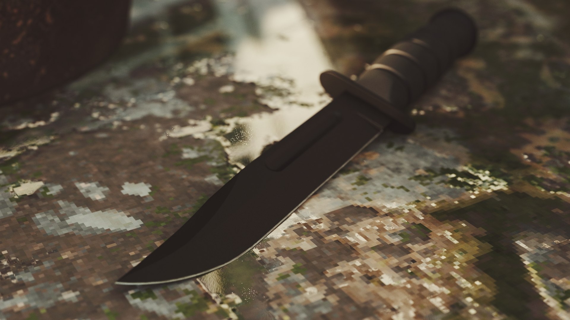 Painted Ka - Bar 3D Model - TurboSquid 1473223