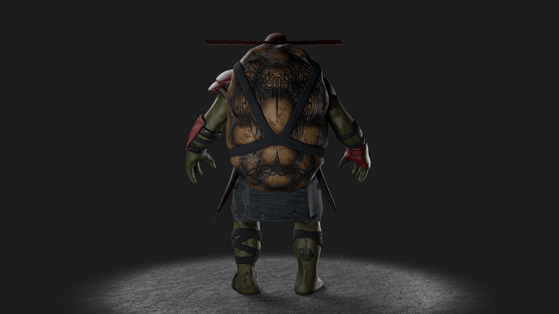 3D TMNT Game Ready - TurboSquid 1730184