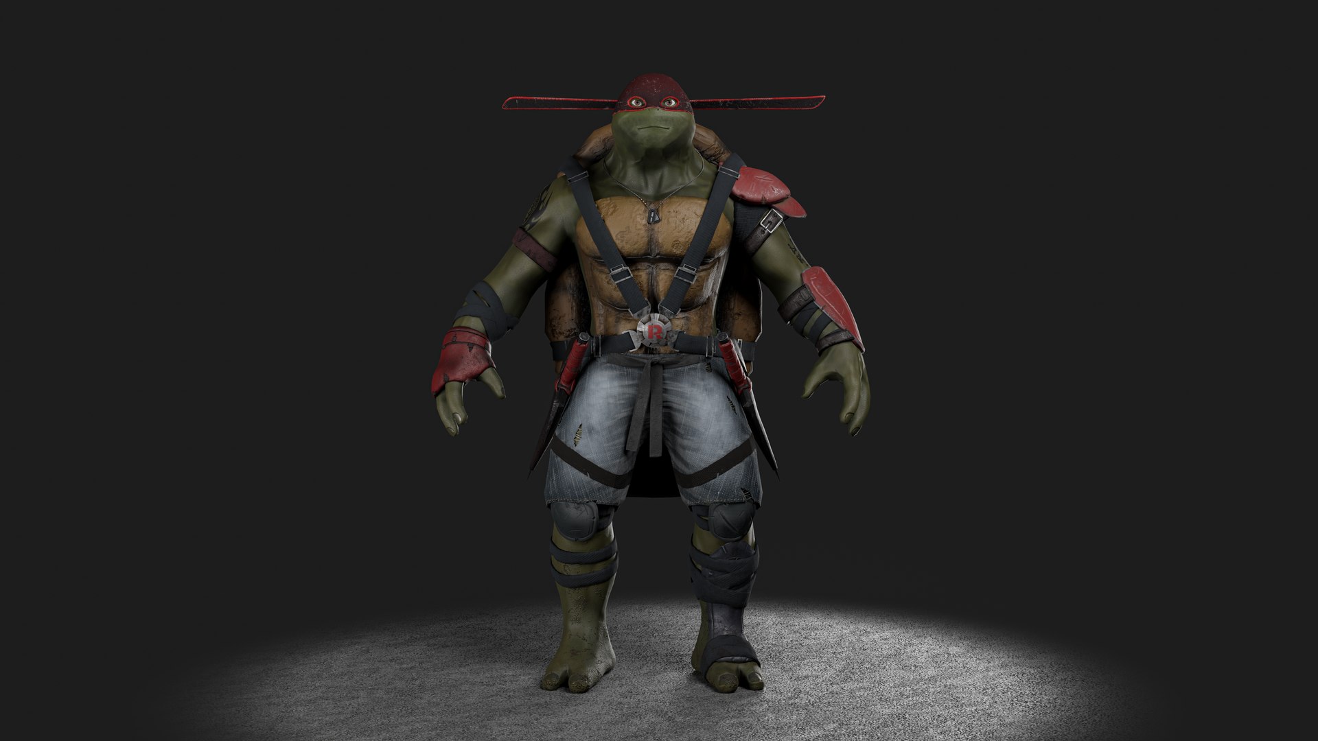 3D TMNT Game Ready - TurboSquid 1730184