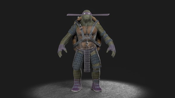 3D TMNT game ready - TurboSquid 1730184