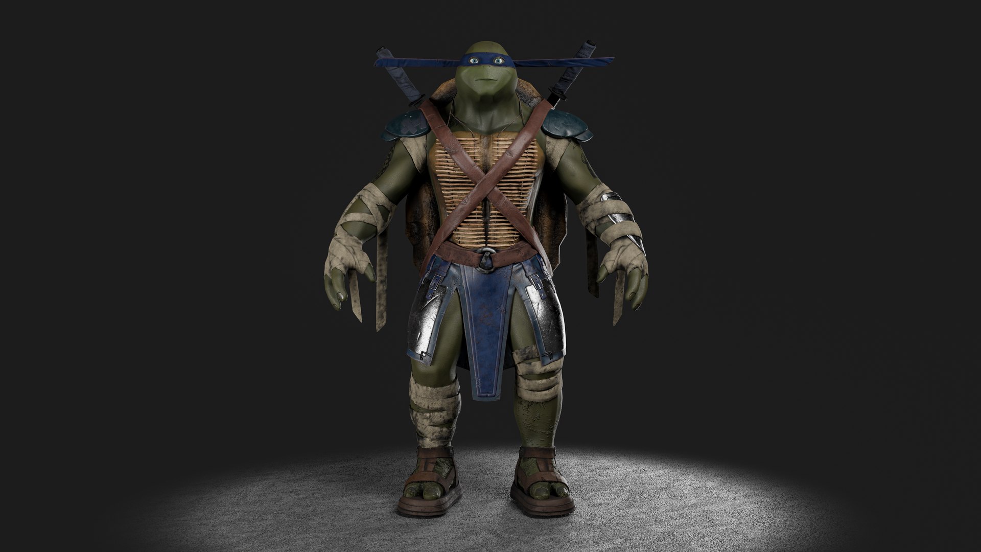 3D TMNT Game Ready - TurboSquid 1730184