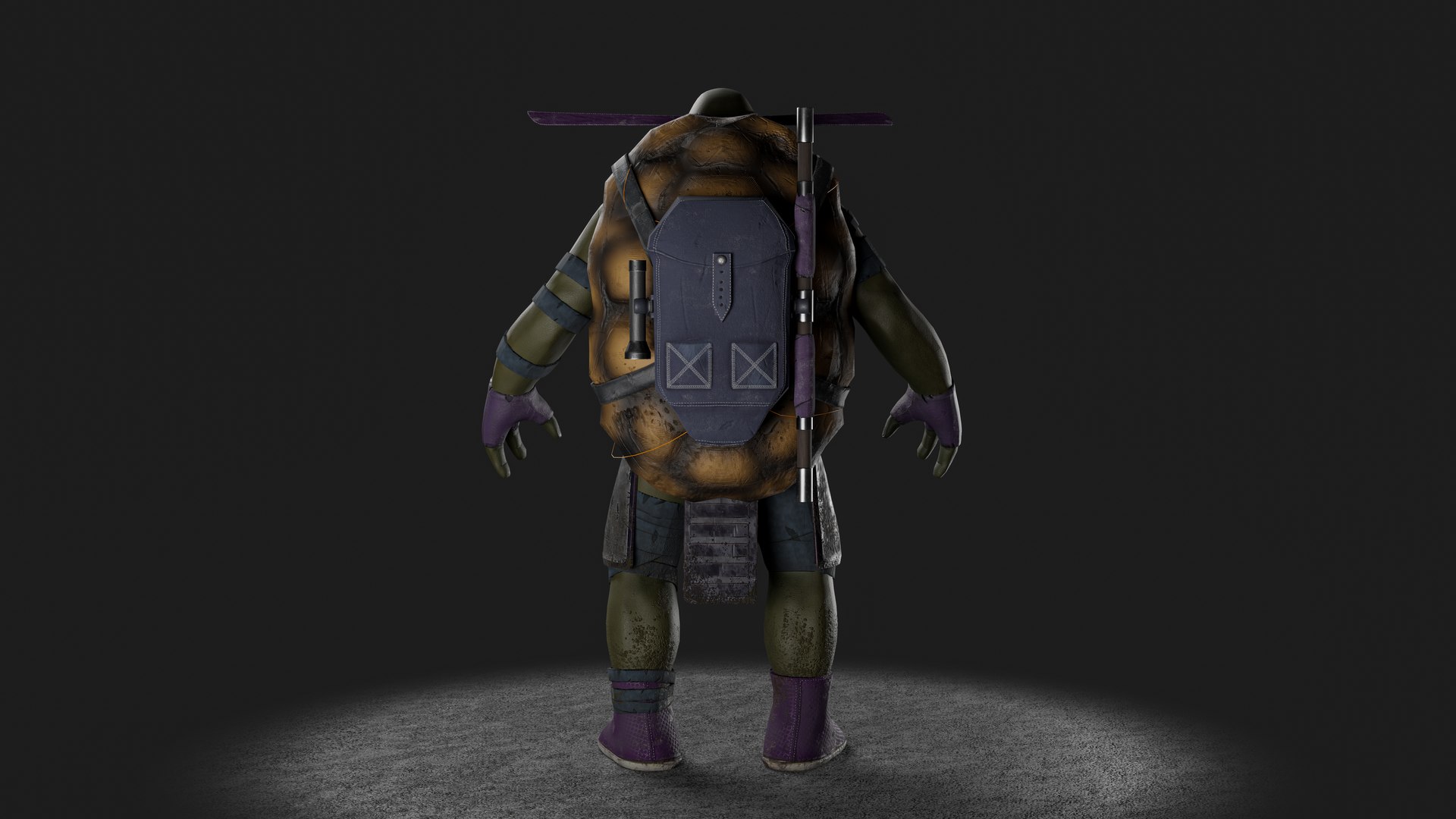 3D TMNT Game Ready - TurboSquid 1730184