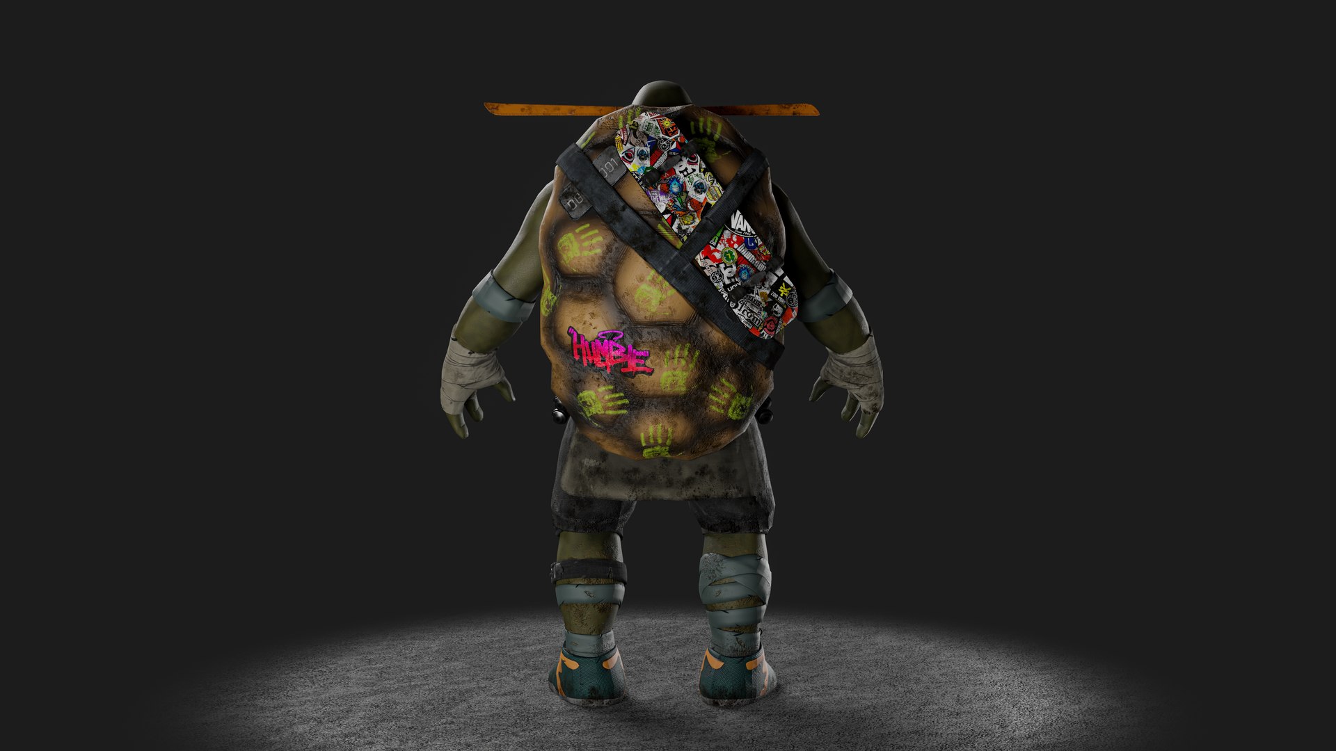 3D TMNT Game Ready - TurboSquid 1730184