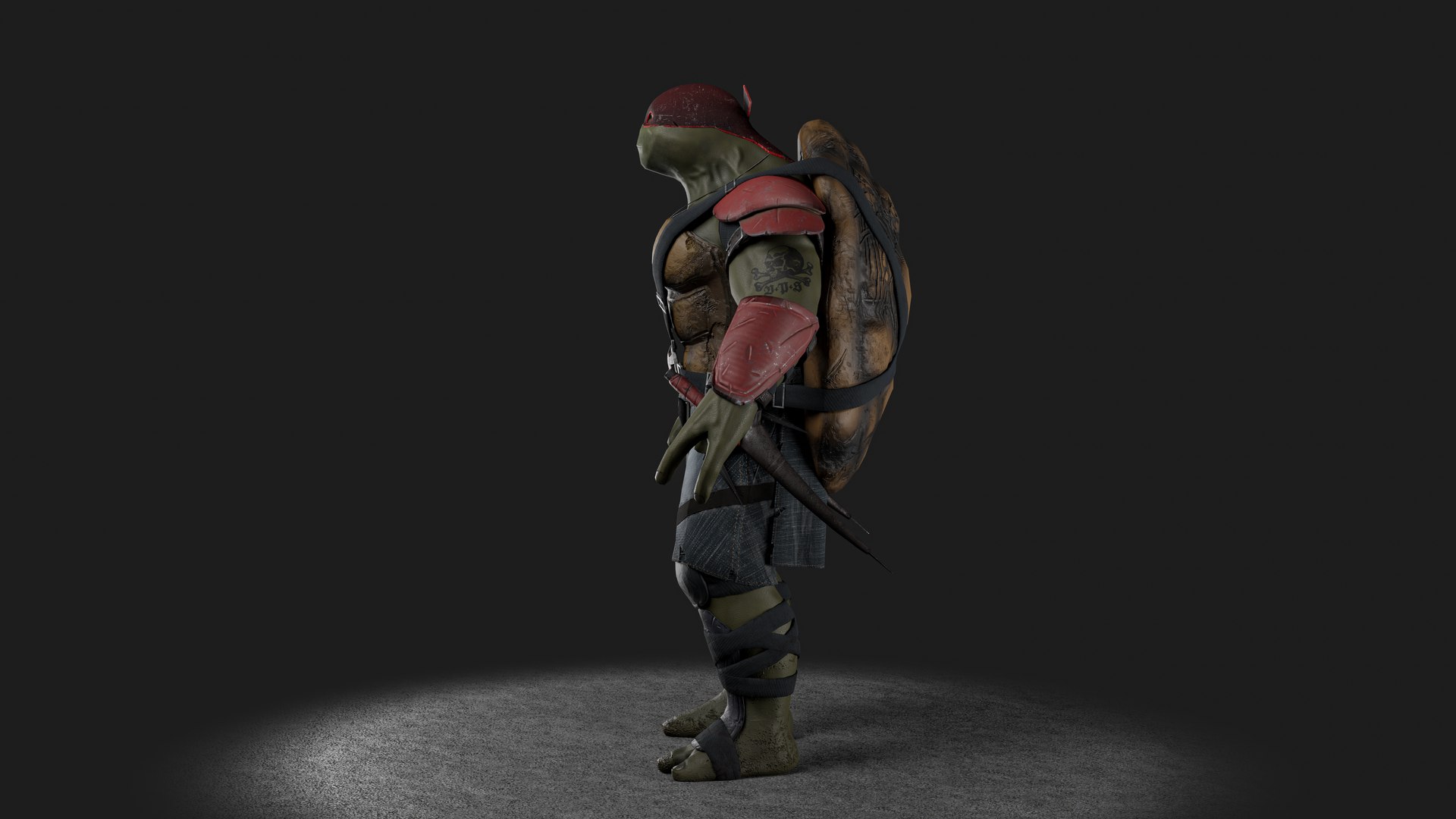 3D TMNT Game Ready - TurboSquid 1730184