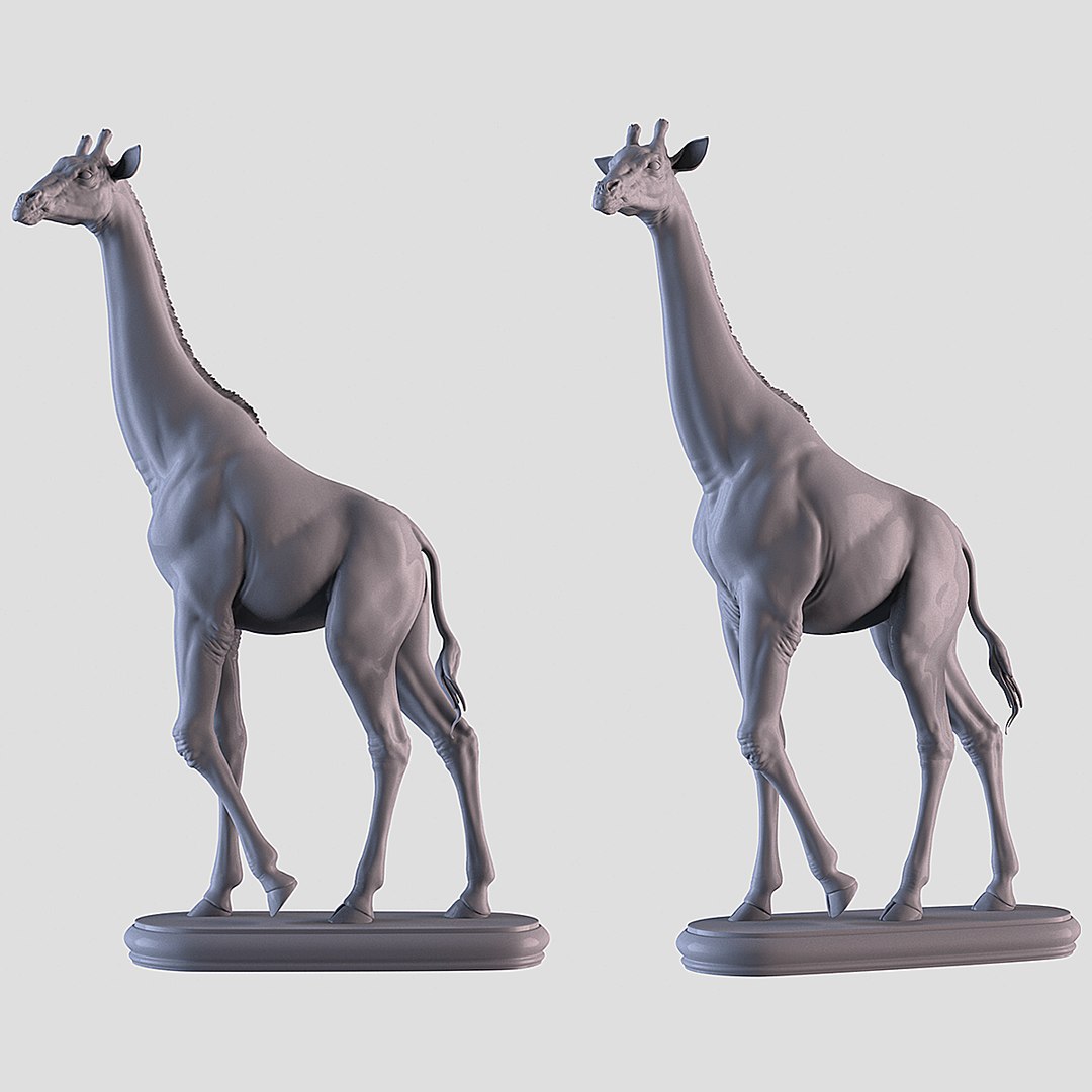 3D Giraffe - TurboSquid 2231345