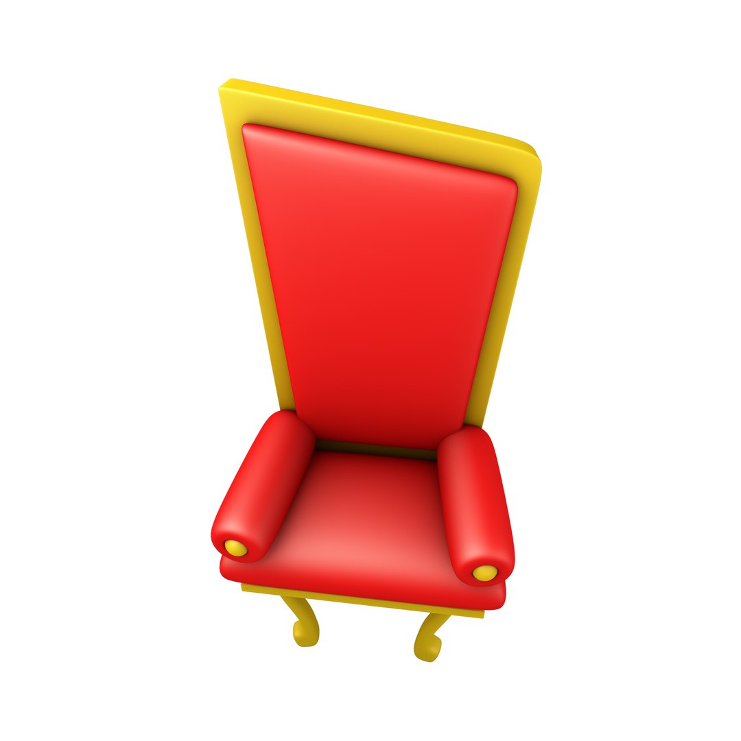 Cartoon Chair 3D - TurboSquid 1389093