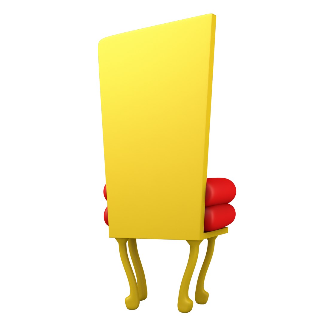 Cartoon Chair 3D - TurboSquid 1389093