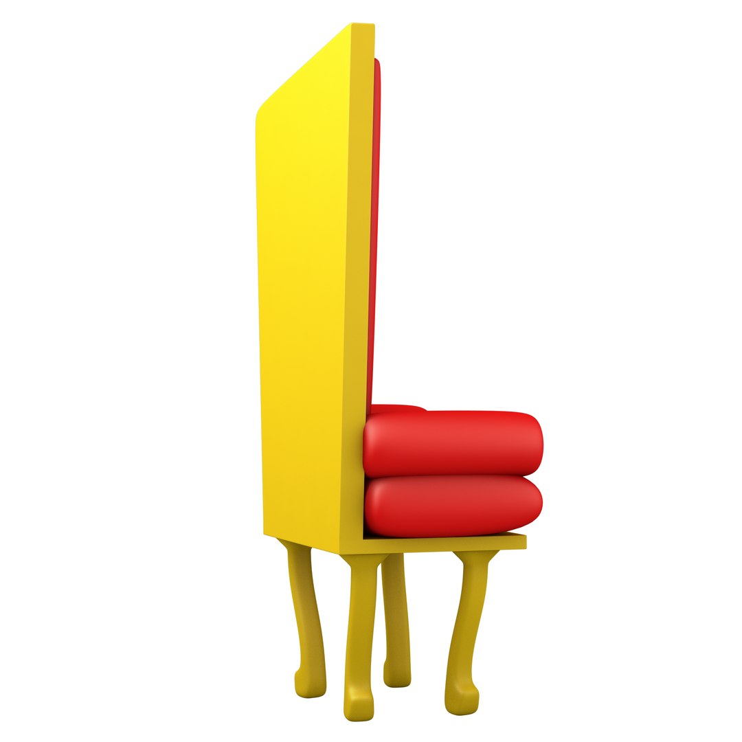 Cartoon Chair 3D - TurboSquid 1389093